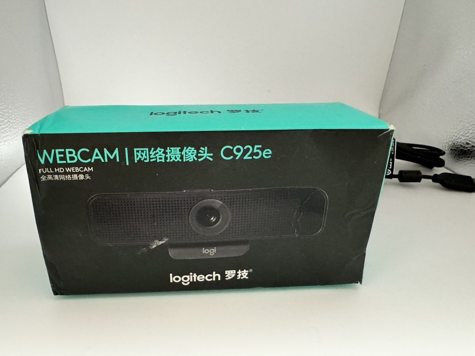 Logitech C925-E Webcam, HD 1080p/30fps Video Calling Auto Focus ...
