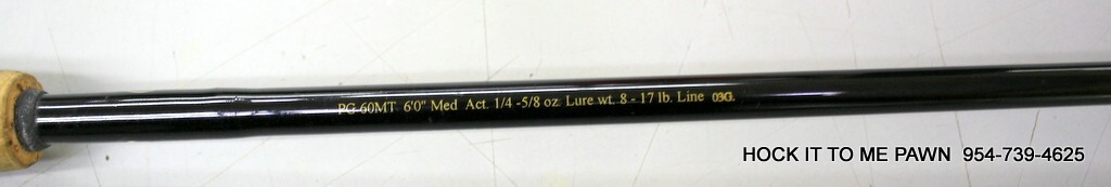 Bass Pro Shops XPS IM8 Performance Graphite PG60MT 6' 0" 1pc Med Act ...