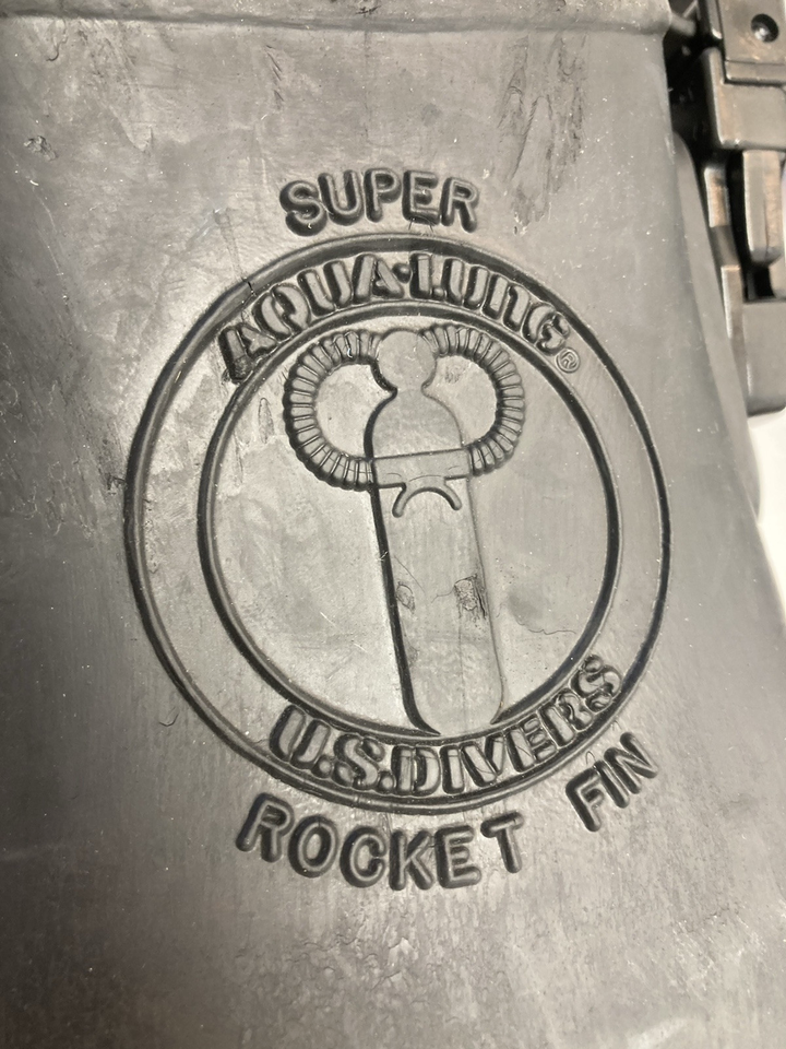 Aqua Lung U.S. Divers Super Rocket Jet Fins Scuba Dive Diving Flippers ...