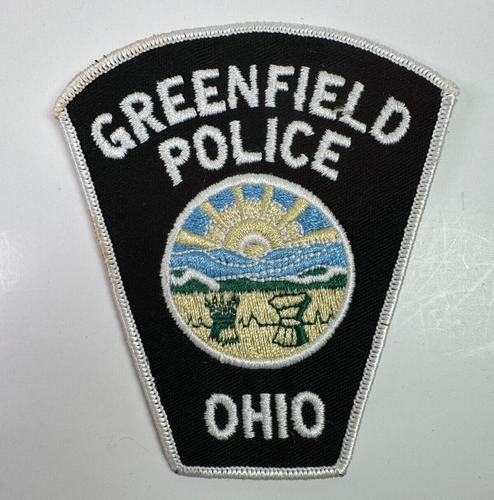 Greenfield Police Ohio OH Patch P7A | eBay
