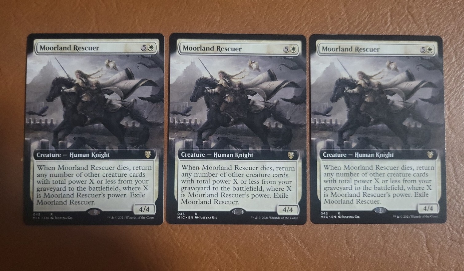 (3) NM Moorland Rescuer #045 Midnight Hunt Commander MIC | eBay