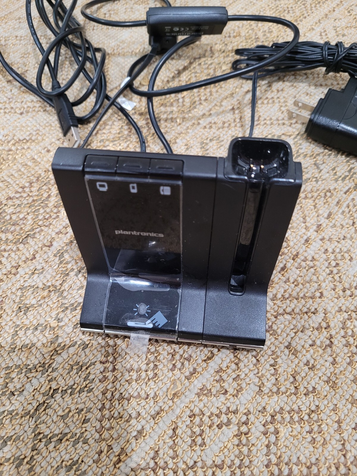 Plantronics Intertek 81242 Charging Base Only P/n Al8-wo2 - for Parts ...