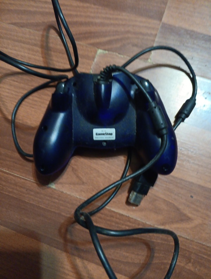GameStop Corded Wired Controller XBOX Dark Blue | eBay