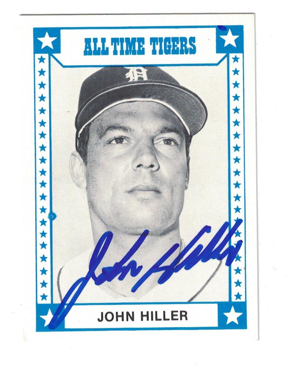 John Hiller AUTOGRAPH 1980 TCMA BASEBALL CARD SIGNED DETROIT TIGERS | eBay