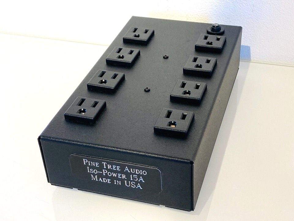 Pine Tree Audio Iso-Power 15A AC Power Filter/Conditioner Audiophile | eBay