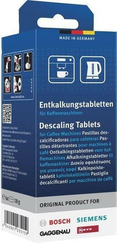 BOSCH Tassimo DESCALER/DESCALING Tablets pk 6 Siemens Neff Coffee ...
