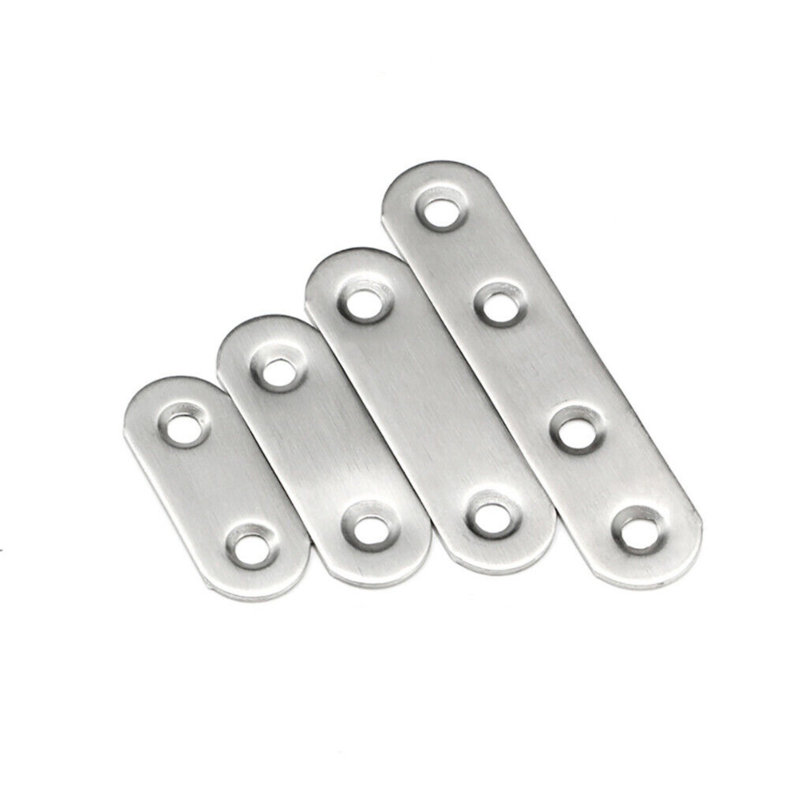 Stainless Steel Repair Plate Flat Straight Fixing Mending Corner Brace ...