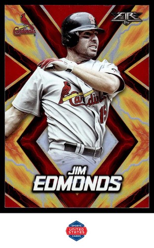 2017 Topps Fire #55 Jim Edmonds Flame Baseball Card | eBay