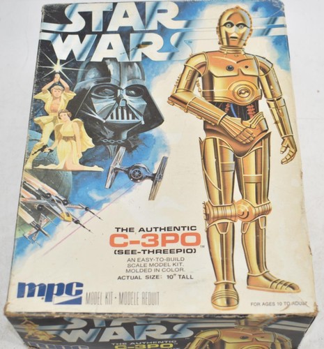 Vintage 1977 MPC C-3PO Star Wars Model Kit (1016K) | eBay