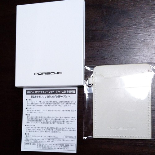 Porsche Original Minimal Card Case Promo Item | eBay