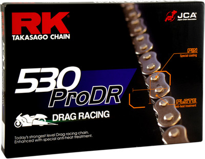 RK 530 ProDR - Drag Racing Chain - 120 Links 530PRODR-120 | eBay