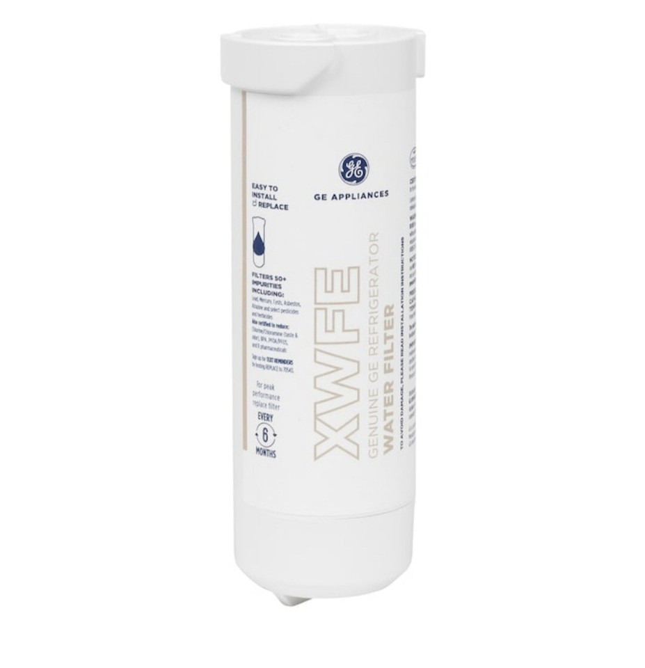 Genuine OEM GE XWFE Refrigerator Replacement Water Filter WITH CHIP ...