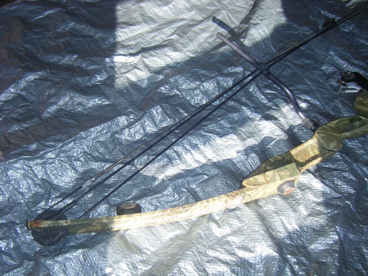 Silver Archery Bow