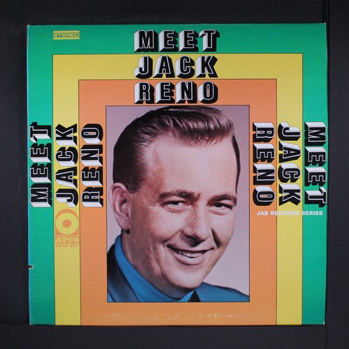 JACK RENO: meet jack reno ATCO 12" LP 33 RPM | eBay