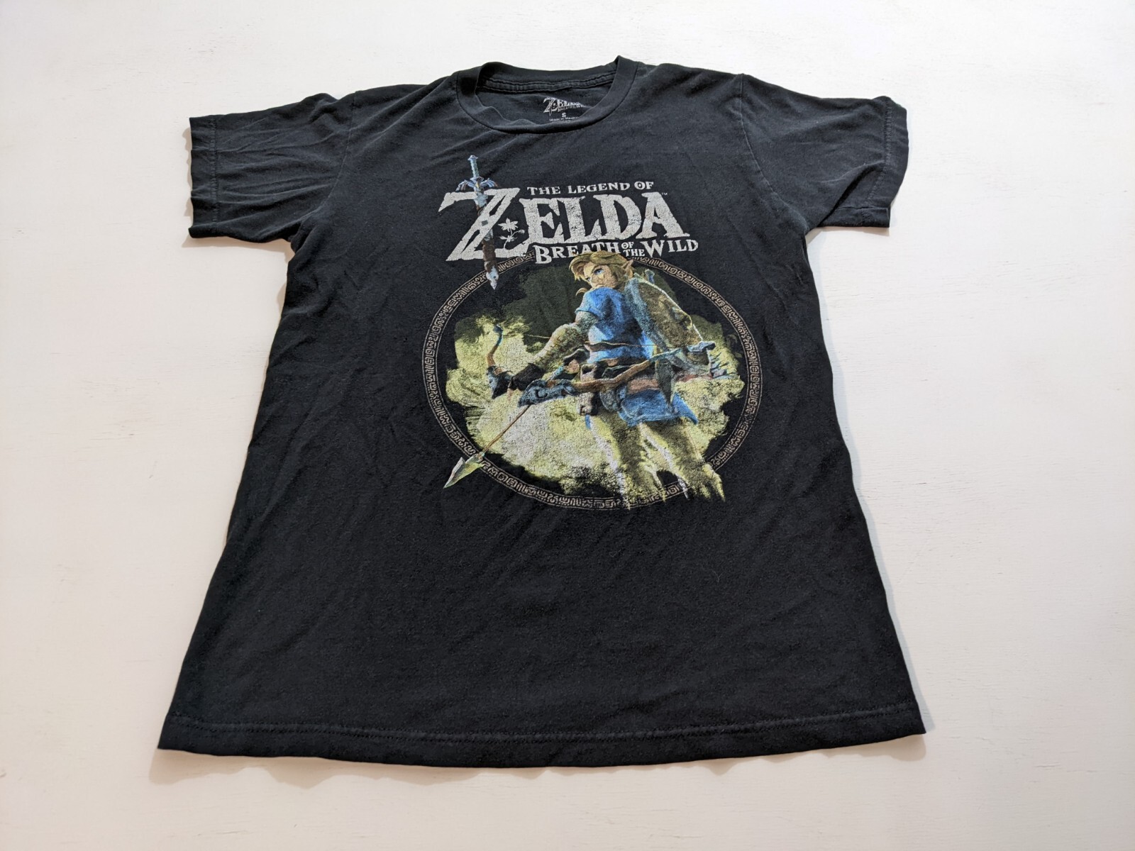 The Legend of Zelda Breath of the Wild T Shirt Black … - Gem