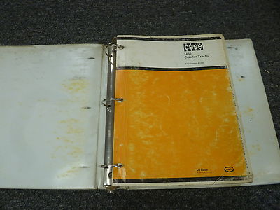 Case 1450 Crawler Tractor Dozer Original Parts Catalog Manual Book ...