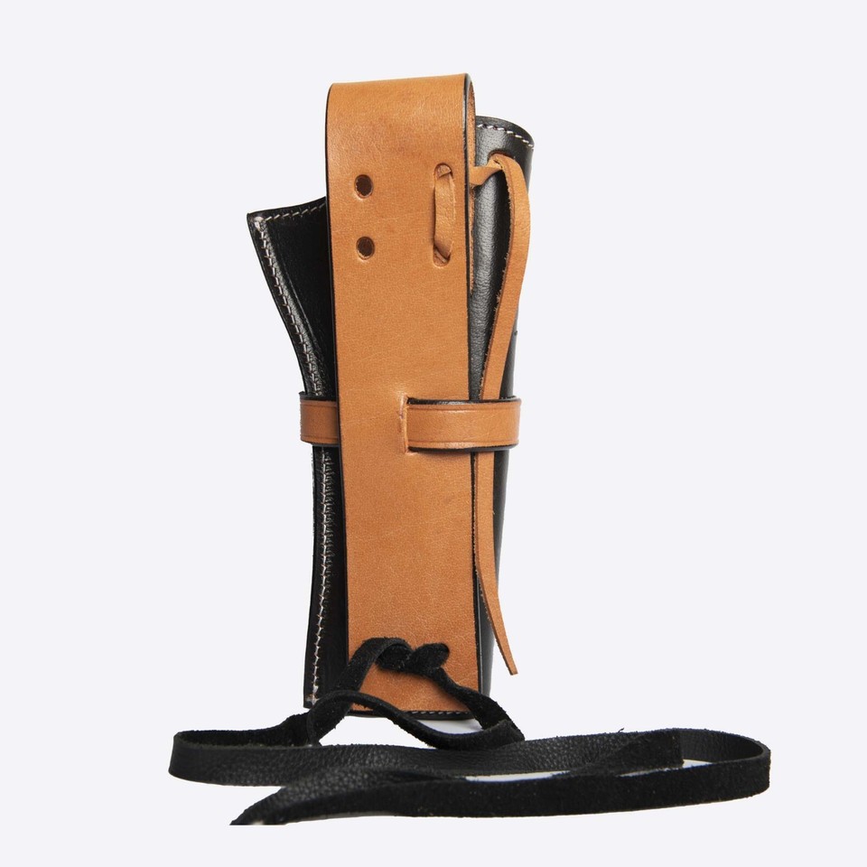 44/.45CAL LEATHER WESTERN PLAIN HOLSTER GUN BELT DROP LOOP RIG SASS 34 ...