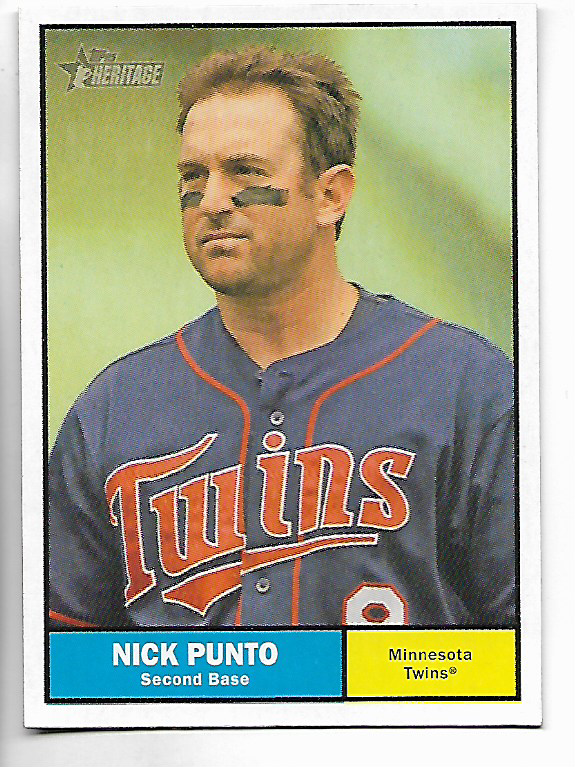 2010 Topps Heritage Nick Punto Card | eBay