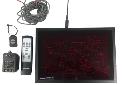 Microframe Visual-Pager indoor Red Display Model 5100 | eBay