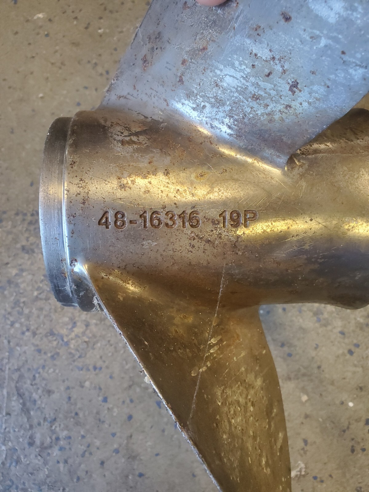 Mercury Marine Vengeance 48-16316 19p Propeller 48 16316 for sale ...