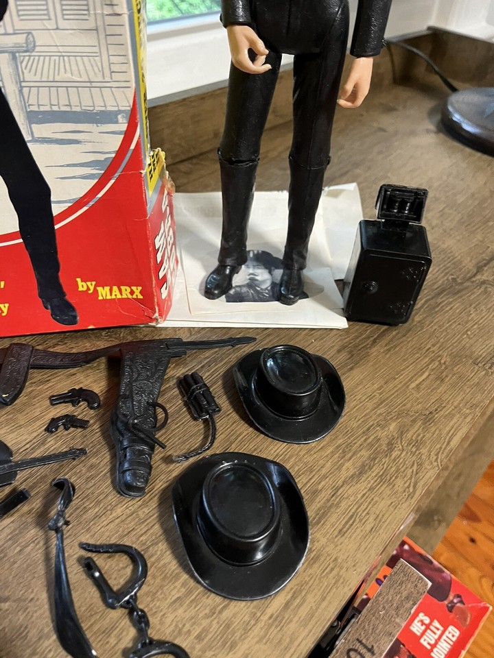 SAM COBRA GI Joe Johnny WEST MARX Box MIB Accessories Complete Bad Guy ...