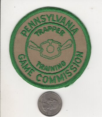 PENNSYLVANIA TRAPPER HUNTER EDUCATION HUNTER SAFETY PATCH - MICHIGAN ...