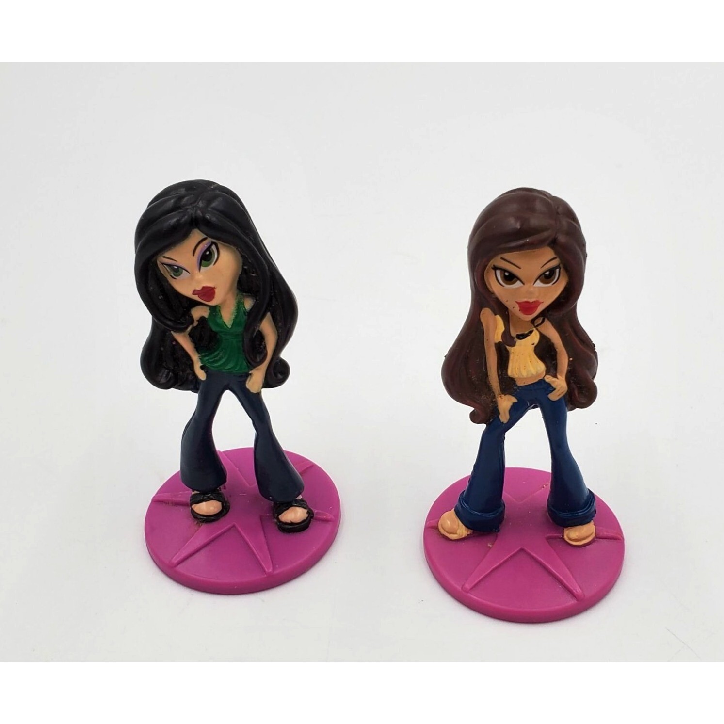 Vintage Bakery Crafts Bratz Cake Topper Figures Lot Of 2 | eBay