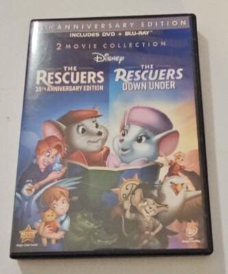 The Rescuers: 35th Anniversary Edition/The Rescuers Down Under (Blu-ray ...