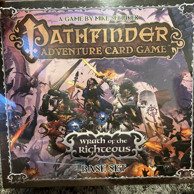 New in Box Pathfinder Adventure Card Game Wrath of the Righteous Base ...