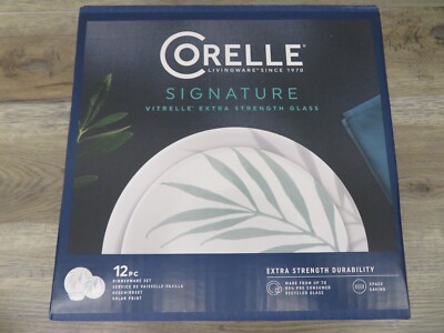 Corelle Dinner Plate, Solar Print, 12 pc Set | eBay
