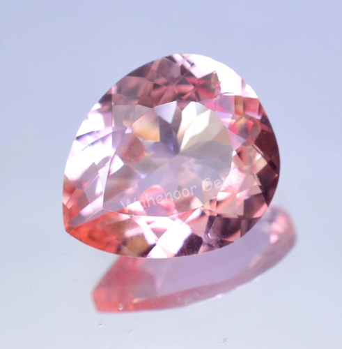 Naturel Impérial Topaze 16.30 CT Poire Superbe sans Défaut Certifié ...