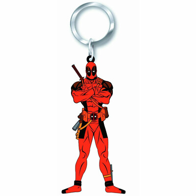 Marvel Comics Deadpool Soft Touch PVC Keychain | eBay