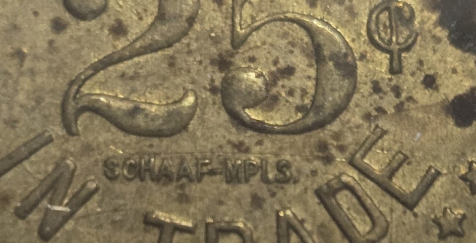 Sargeant Minnesota Minn MN Trade Token Good For 25c Merkels Tavern ...