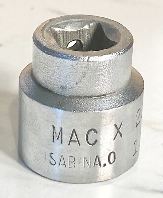 Mac Tools 11/16” 12 Point 3/8” Drive Shallow Socket - X222 - Sabina, O ...