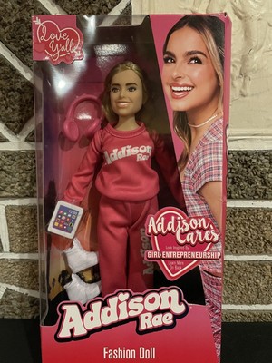 Addison Rae 11" Fashion Doll, Girl Entrepreneurship , Addison Cares, 1 ...