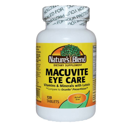 Macuvite Eye Carea 120 Tablettes Par Nature's Blend | eBay