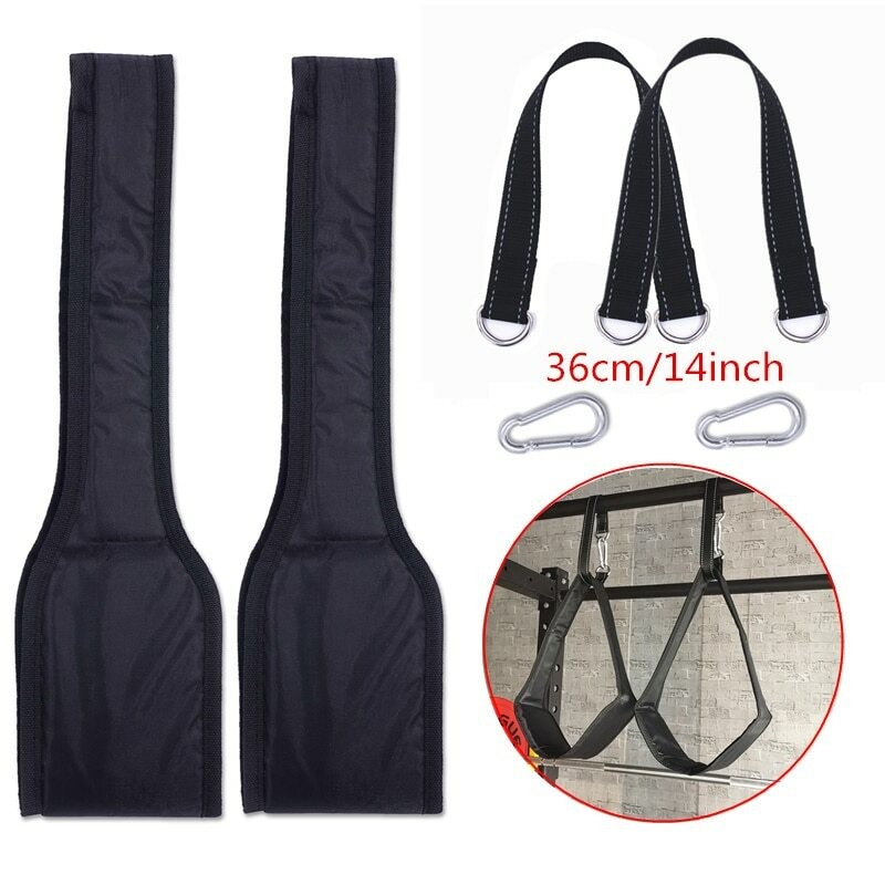 Exercise Fitness AB Sling Straps Suspension Pull Up Abdominal Crunch ...