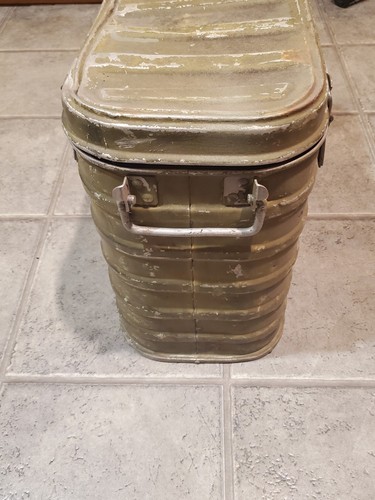 US Army Insulated Food Containter Hot Cold Mermite Military Cooler ...
