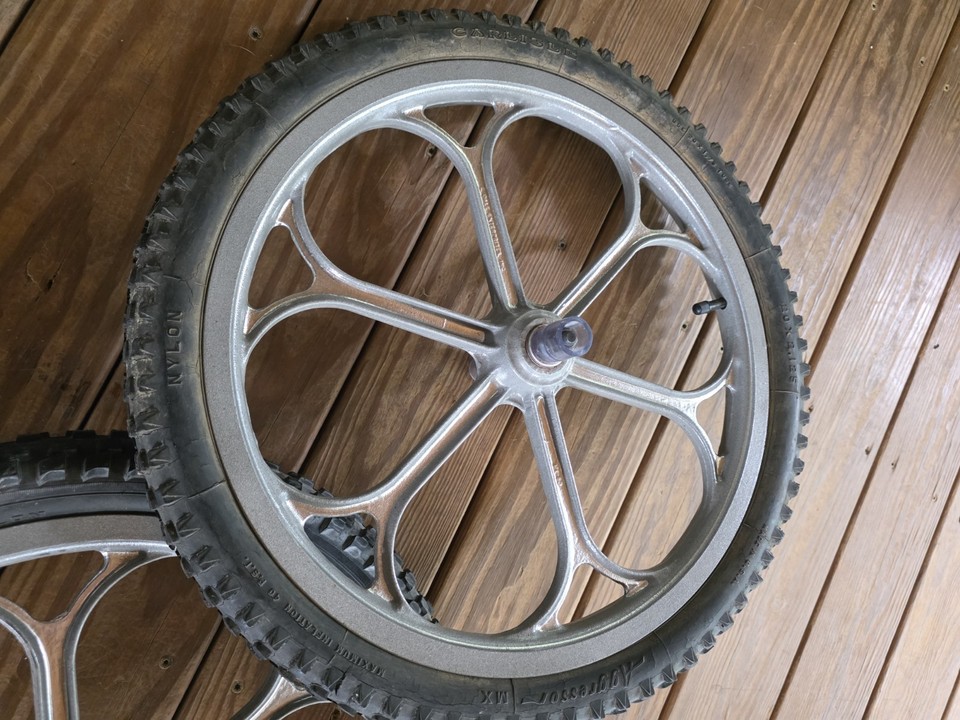 BMX Old School DALE ENTERPRISE MAG Wheels SET WEBCO REDLINE DG MX COOK ...