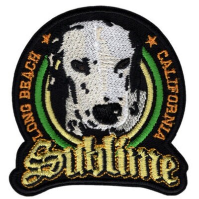 Sublime Long Beach Lou Dog Embroidered 3" Patch (Iron or Sew On!) | eBay
