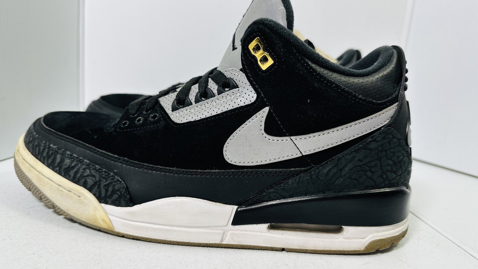 NIKE AIR JORDAN 3 III RETRO TINKER HATFIELD SP BLACK CEMENT CK4348-007 ...