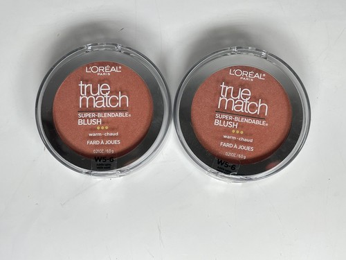 2 L'Oreal True Match Super-Blendable Blush Warm W5-6 Subtle Sable 0.21 ...