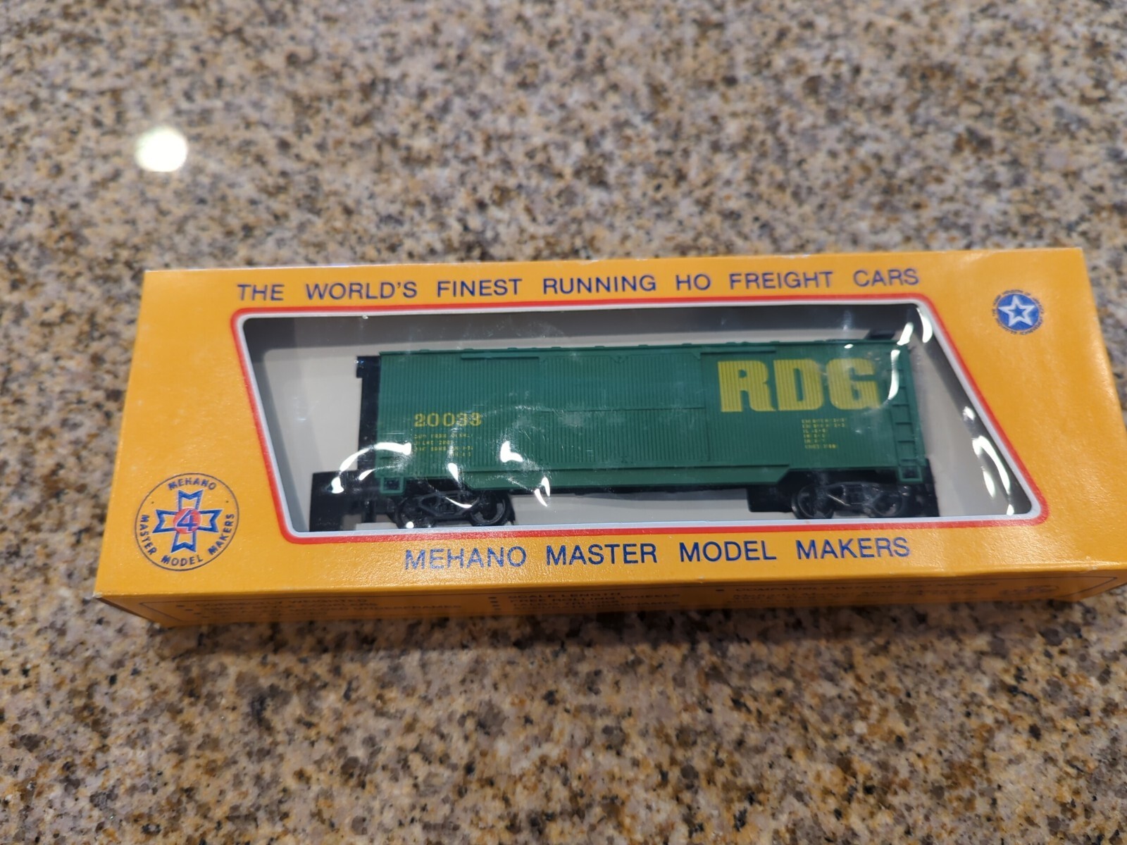 Vintage HO Scale MEhano Reading RDG 20033 Box Car NIB | eBay
