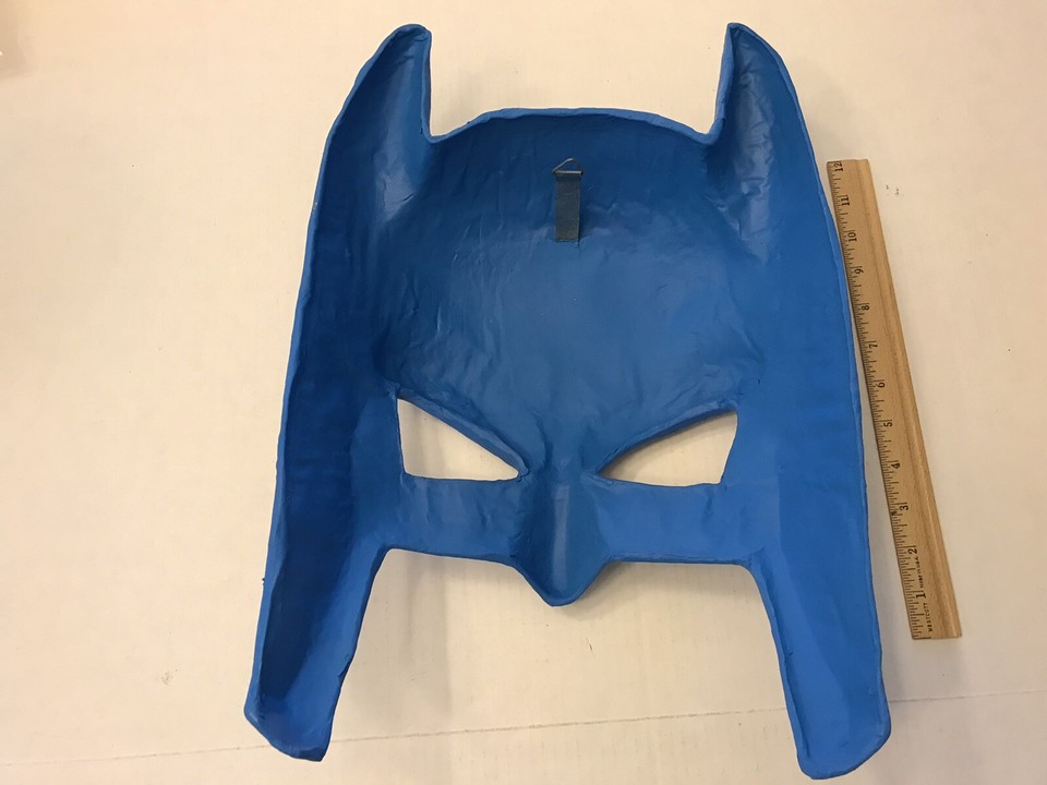Pottery Barn Kids DC Comics Batman Cowl/Mask Wall Mask 16” High | eBay