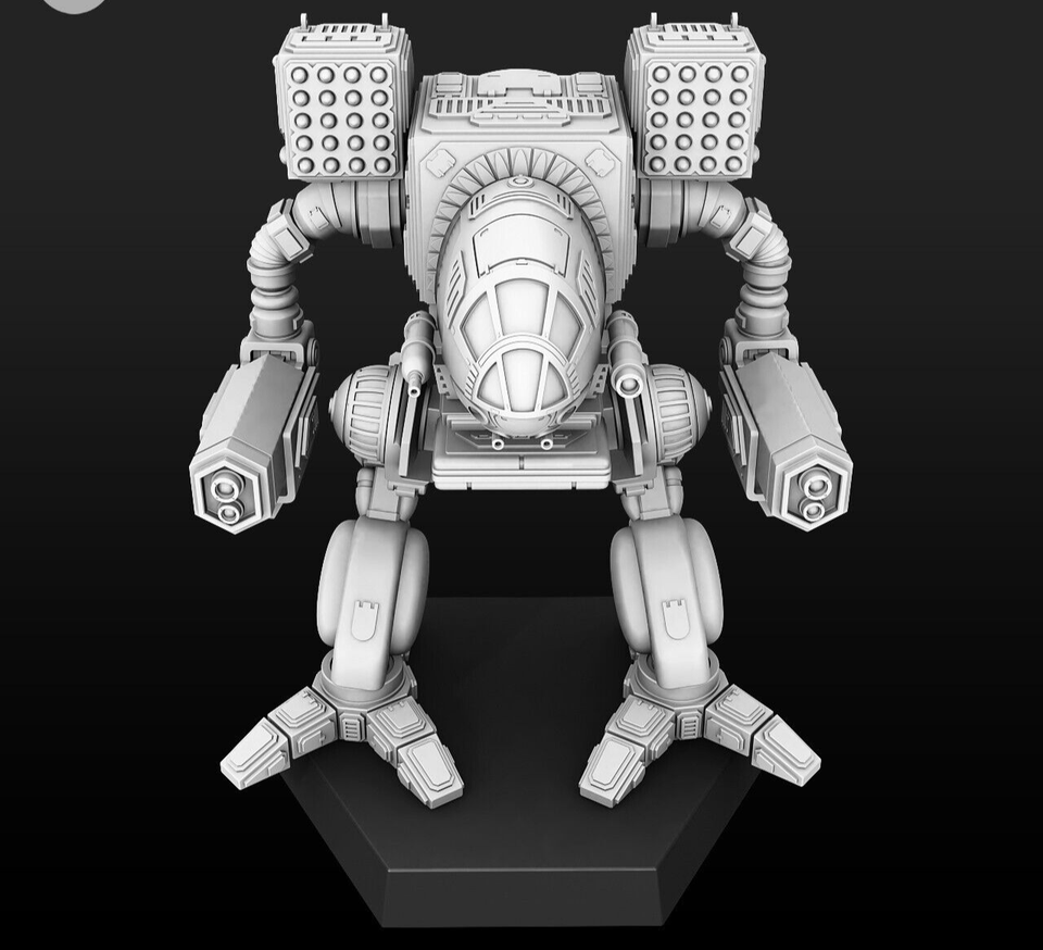 TBR Timber Wolf aka "Mad Cat" "Classic Style" Alt Mech For Battletech ...