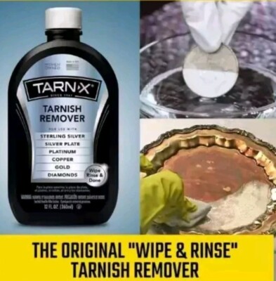 3 Jewelry Cleaner Tarnish Remover 12 Oz. Tarn-X Silver Gold Copper ...
