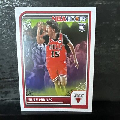 2023-24 Panini Haunted Hoops JULIAN PHILLIPS RC #61 Rookie Card Chicago ...