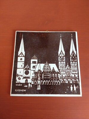 Bremen - Blaugrundkachel Alfred Evers | eBay.de