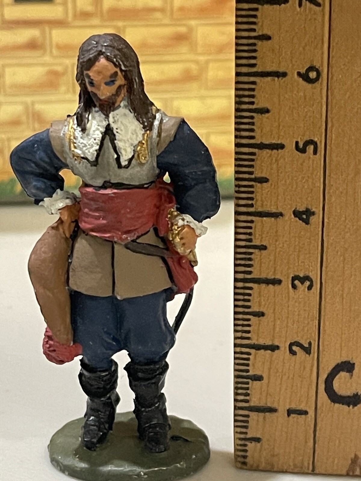 Valiant Miniatures Detailed Pirate / Musketeer Painted Metal Soldier | eBay