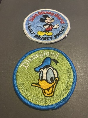 VTG Disney Mickey Mouse & Donald Duck Iron On Patches | eBay